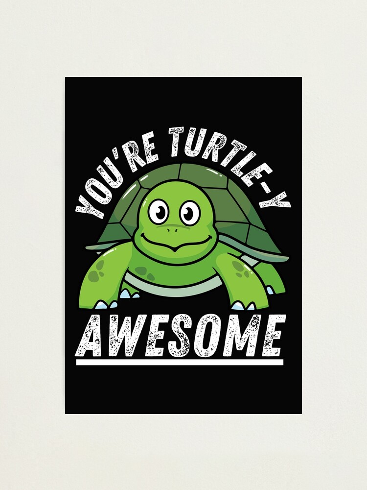 "You’re turtle-y awesome-funny cute puns for marine life fans ...