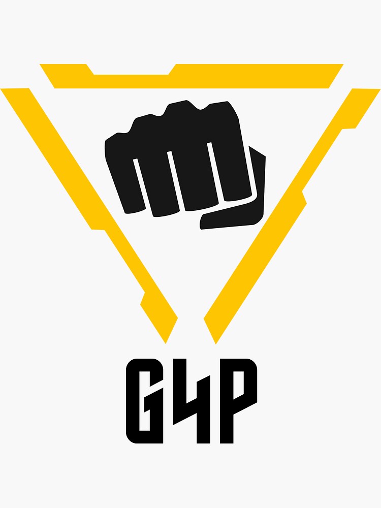 "G4P" Sticker by JustFrazel | Redbubble