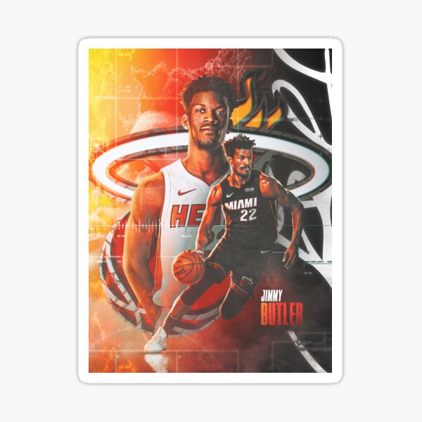 "Jimmy Butler 22 " Jimmy Buckets "" Sticker for Sale by MaricelaPadron ...