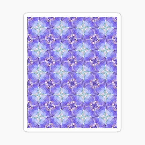 "Seamless Abstract Purple Pattern Design" Sticker for Sale by Mirarima ...
