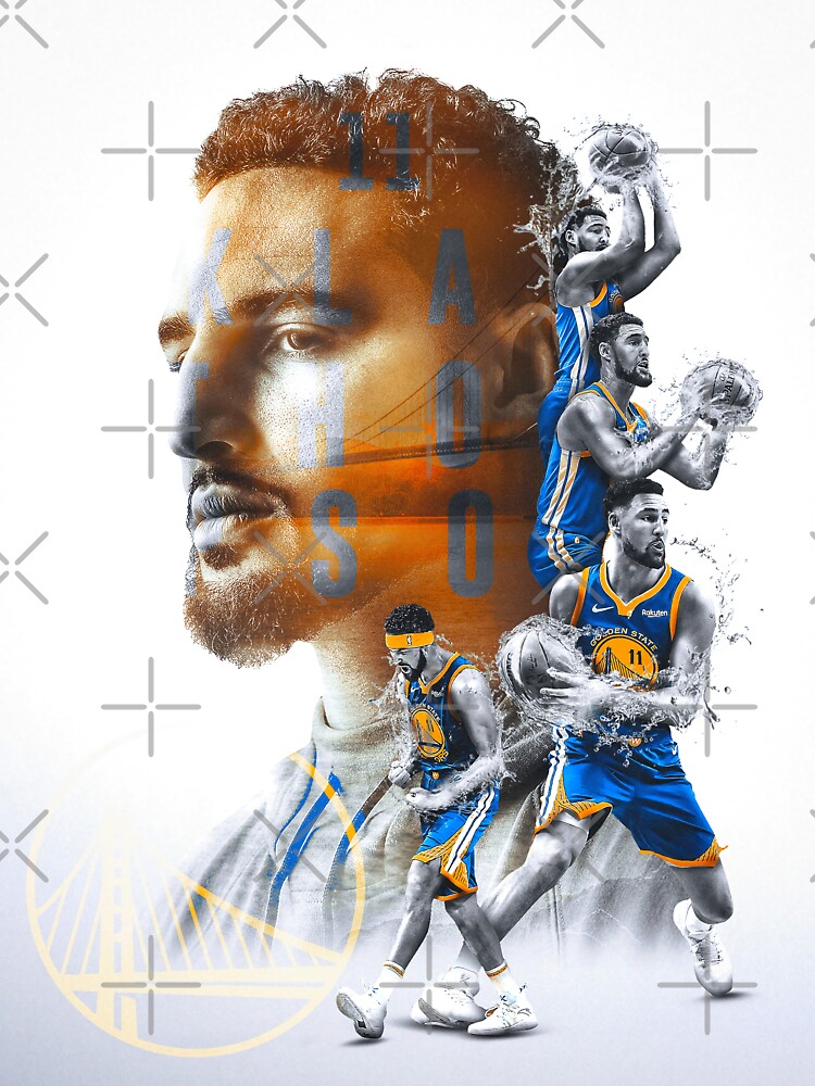 "Klay Thompson 11 Basketball" Sticker by MaricelaPadron | Redbubble
