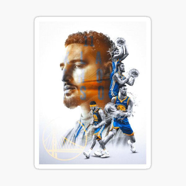 "Klay Thompson 11 Basketball" Sticker by MaricelaPadron | Redbubble