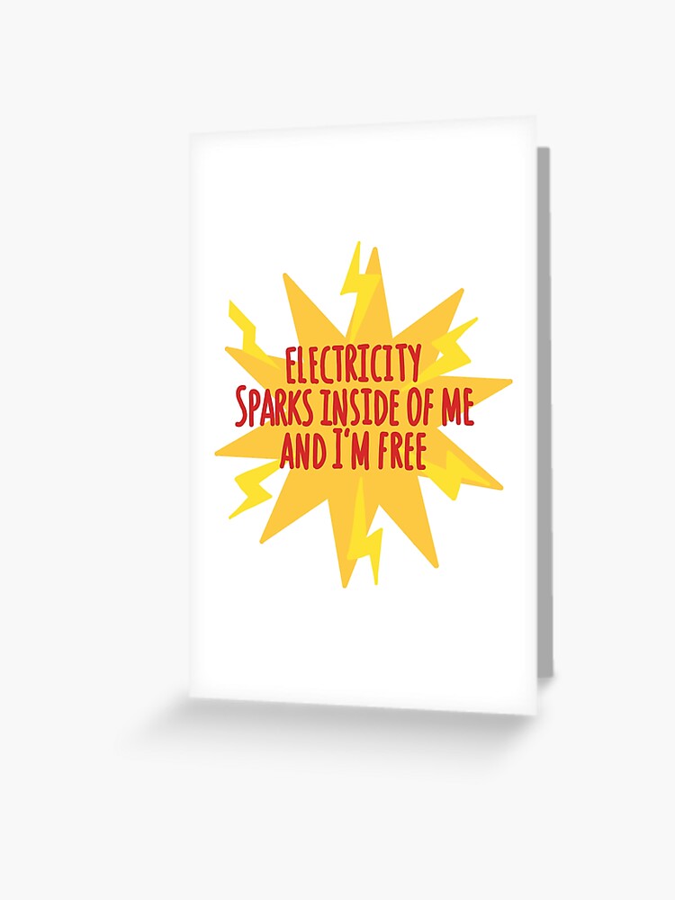 "Electricity " Greeting Card for Sale by Becky-Marie | Redbubble