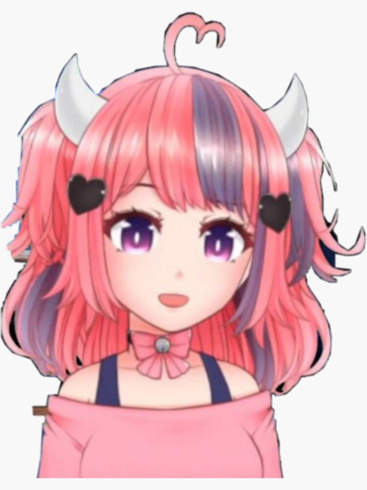 "Ironmouse" Sticker by AniePieArt | Redbubble