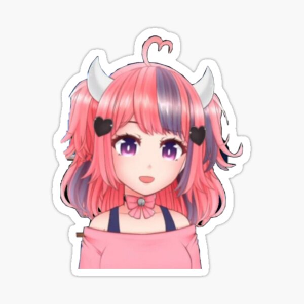 "Ironmouse" Sticker by AniePieArt | Redbubble