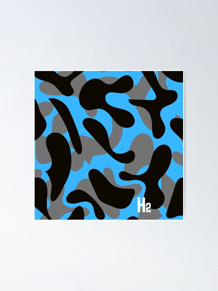 "H2 Design" Poster for Sale by Xodin | Redbubble