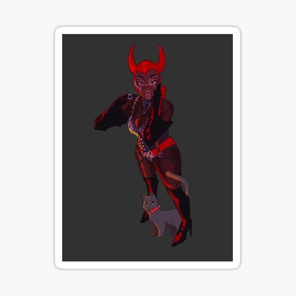 "SUCCUBUS" Sticker by synicallyn | Redbubble