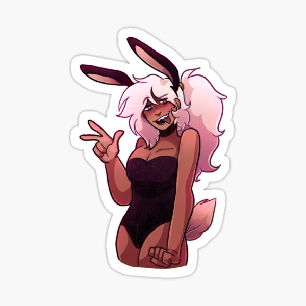 "Sasha ;)" Sticker by spacebombz | Redbubble