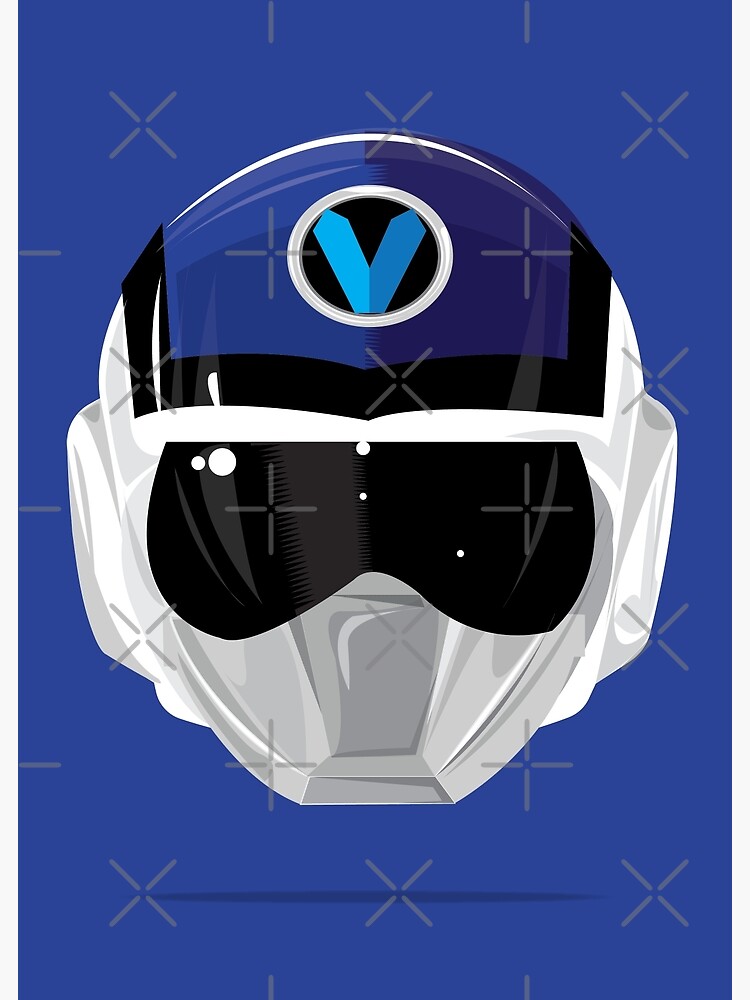 "Blue Flash Hero Helmet" Art Print for Sale by demetriusdesign | Redbubble
