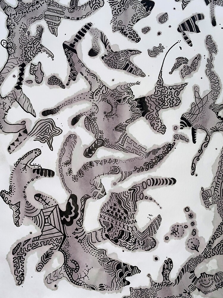 "Drip Design" Sticker by KeelyCat | Redbubble