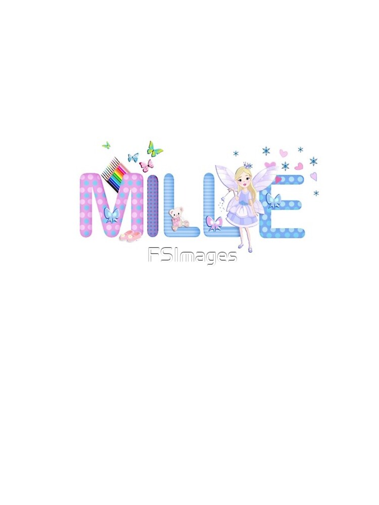 "MILLIE / personalised name illustration" iPhone Case for Sale by ...