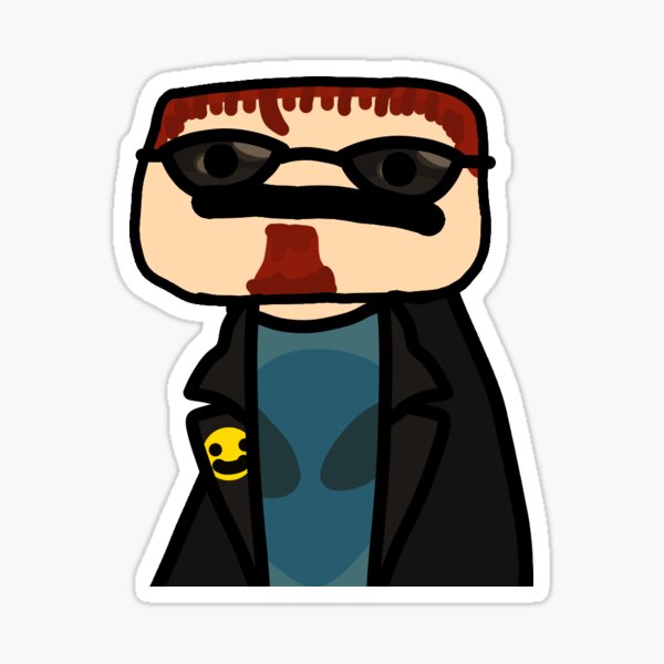 "The Postal Dude" Sticker by MrMeowser | Redbubble