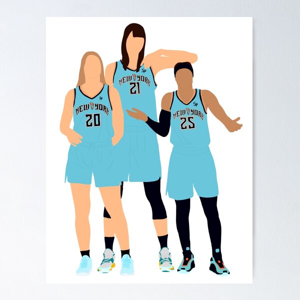 Póster for Sale con la obra «Nueva York Liberty WNBA Sabrina Ionescu ...