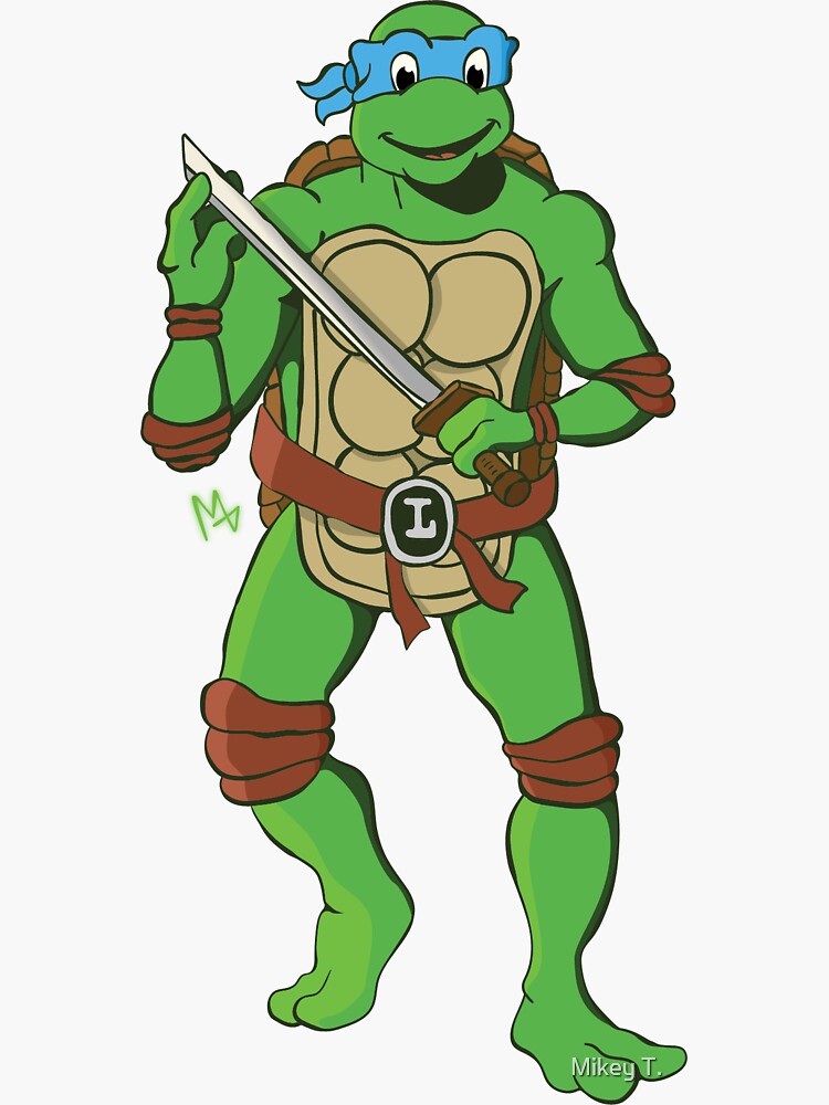 "Leonardo" Sticker by MThom44 | Redbubble