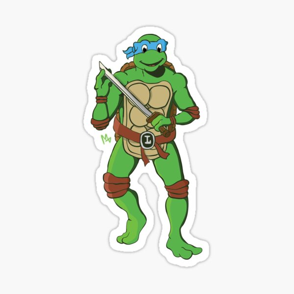 "Leonardo" Sticker by MThom44 | Redbubble