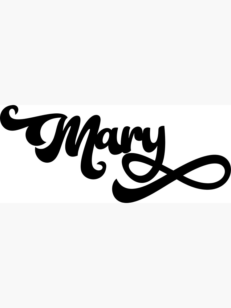 "Mary Name, Mary Calligraphy, Gift for Mary, Custom Gift Mary ...