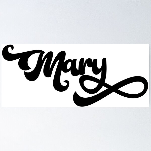"Mary Name, Mary Calligraphy, Gift for Mary, Custom Gift Mary ...