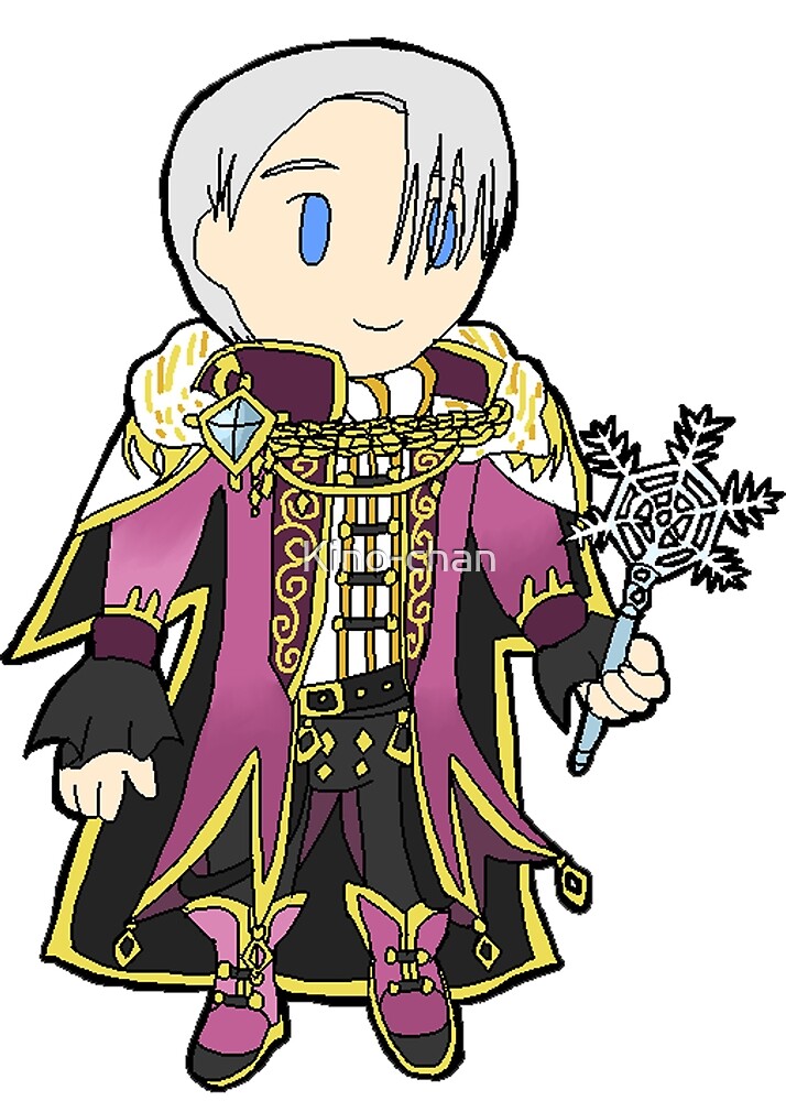 "Yuri on ice x Fire Emblem Heroes: Victor Nikiforov Chibi" by Kino-chan ...