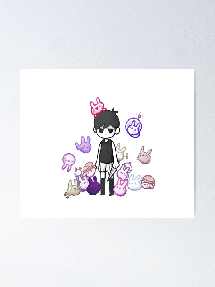 "Omori,Omocat,Playing" Poster for Sale by Parkid-s | Redbubble