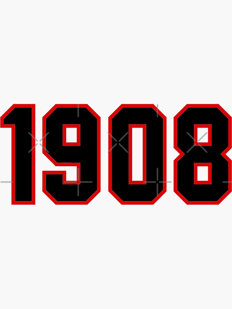 "1908 Feyenoord Black Alt" Sticker for Sale by VRedBaller | Redbubble