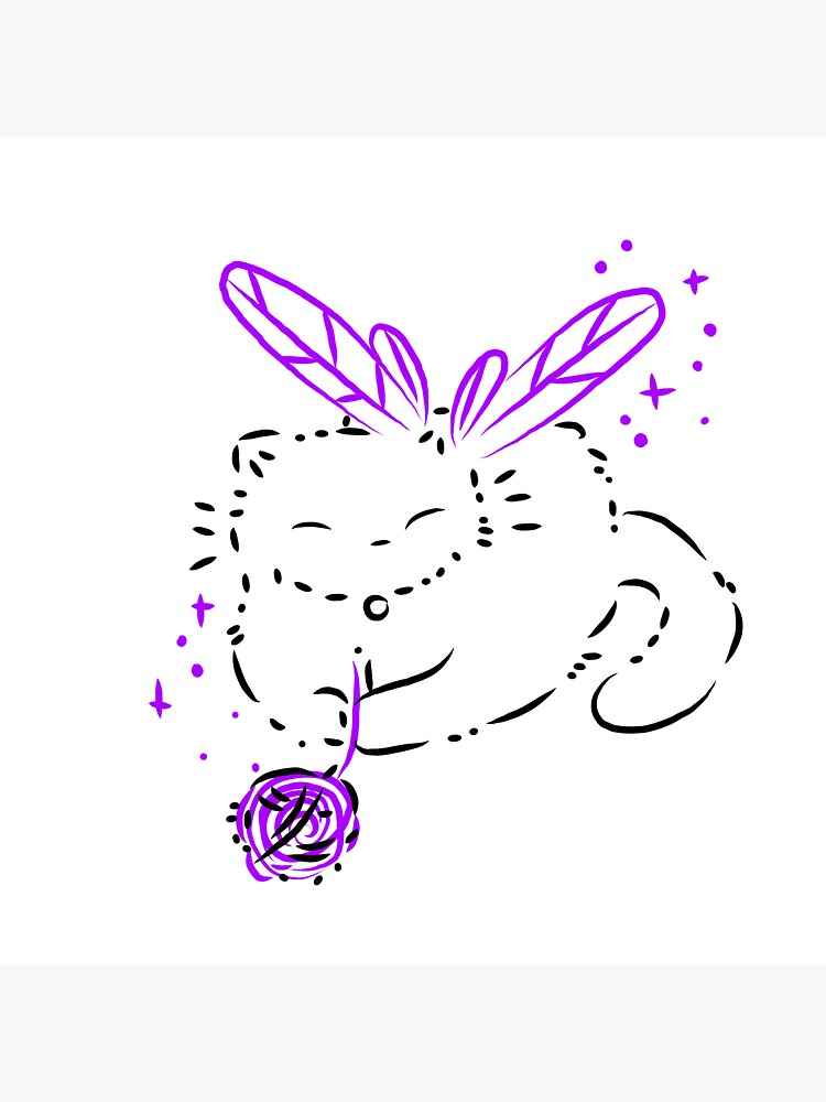 "Fairy Animals Collection: Fairy Cat" Sticker for Sale by mar-universe ...