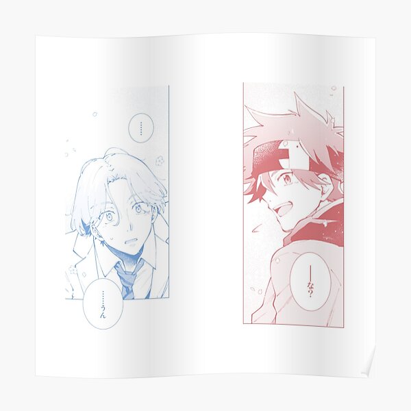 "Langa and Reki" Poster by AnimexStickers | Redbubble