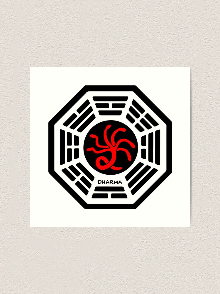 "Dharma Initiative - The Hydra Station Logo (Lost TV Show)" Art Print ...