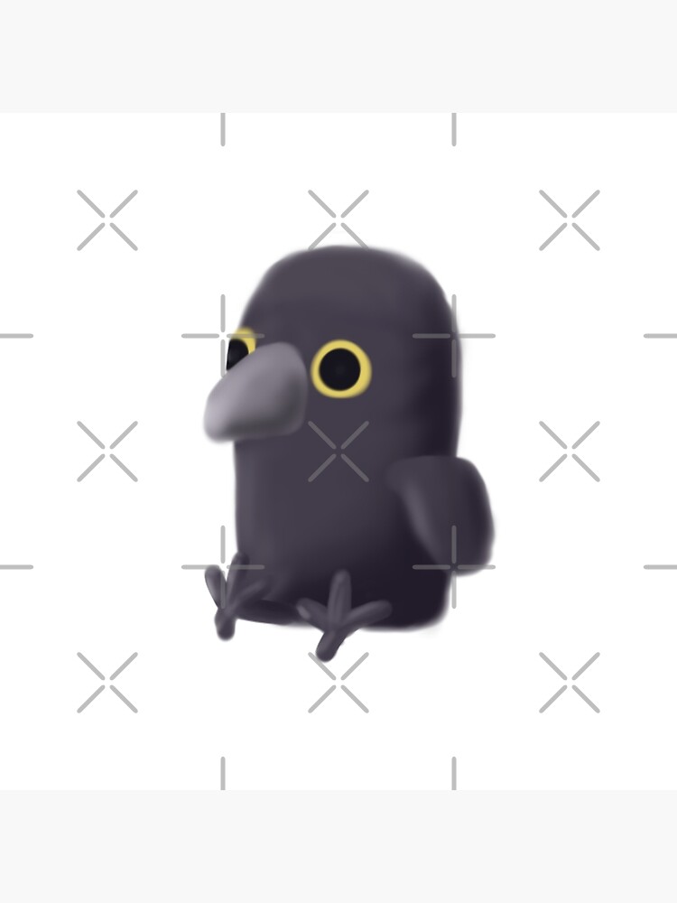 "Baby Boi - crow raven baby bird" Poster for Sale by blackcloudart ...