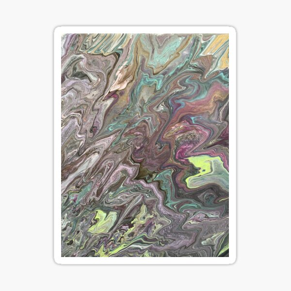"Dark Abstract Swirl" Sticker for Sale by KeelyCat | Redbubble
