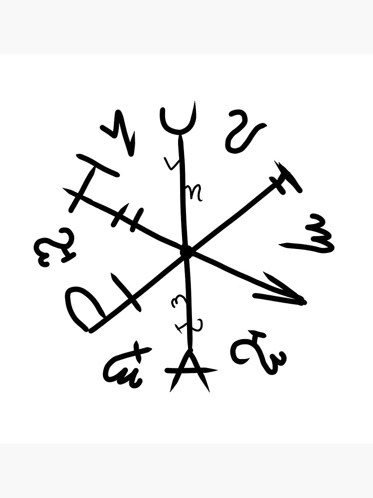 "Sigil to Repel Negative Energy" Sticker for Sale by MarshallWSL ...