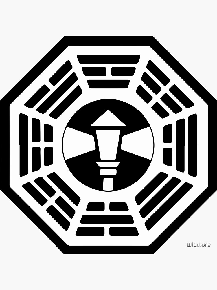 "Dharma Initiative Logo (Lost TV Show)" Sticker by widmore | Redbubble