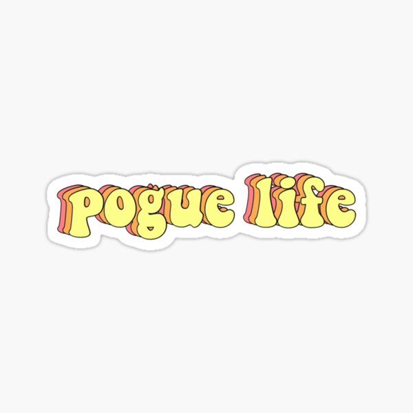 "Outer banks pogue life " Sticker for Sale by LyDanNBse | Redbubble