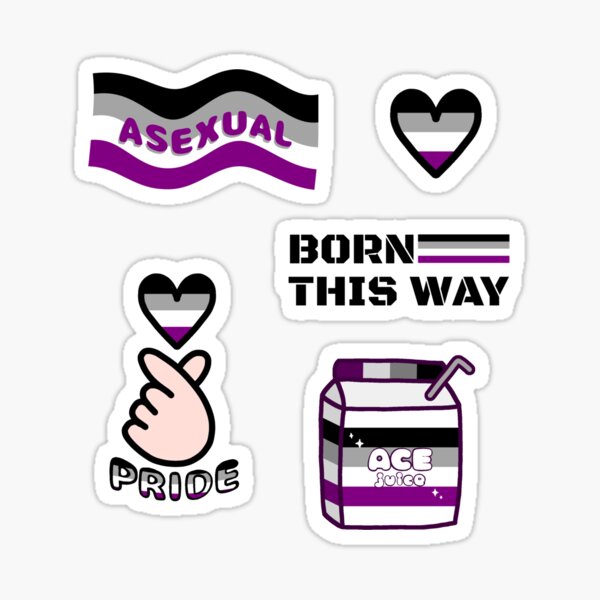 "ACE Sticker pack" Sticker by Laubelcreate | Redbubble