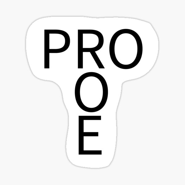 "Pro Roe" Sticker for Sale by SculptArt | Redbubble