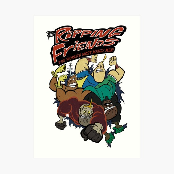 "Tribute to The Ripping Friends: The World's Most Manly Men! Superhero ...