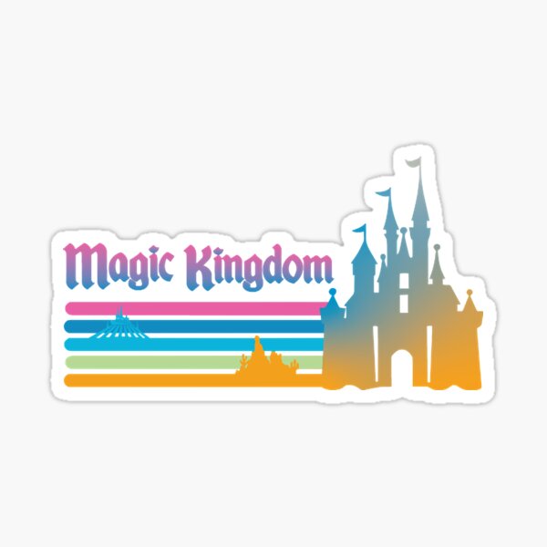 "Kingdom of Magic" Sticker by Drewlie02 | Redbubble