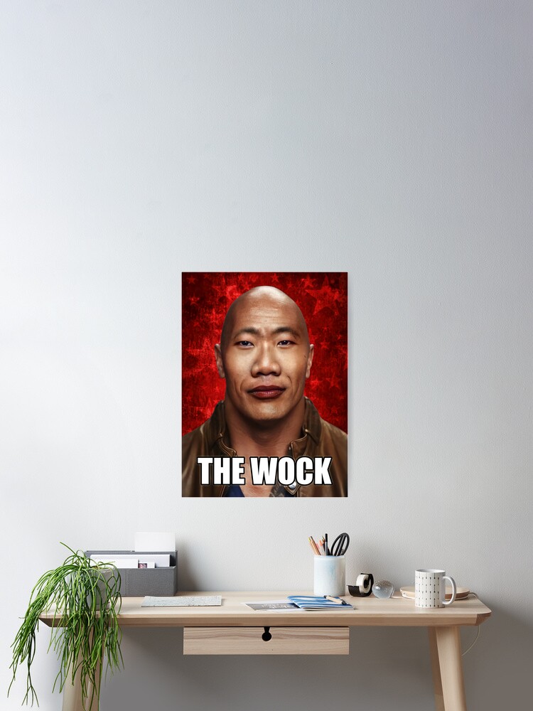"HQ The Wock Meme ( Asian Dwayne the Wok Johnson / John Xina social ...
