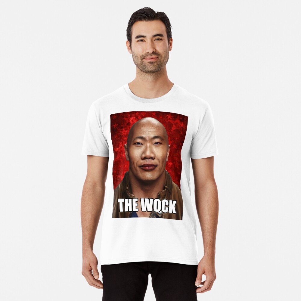 "HQ The Wock Meme ( Asian Dwayne the Wok Johnson / John Xina social ...