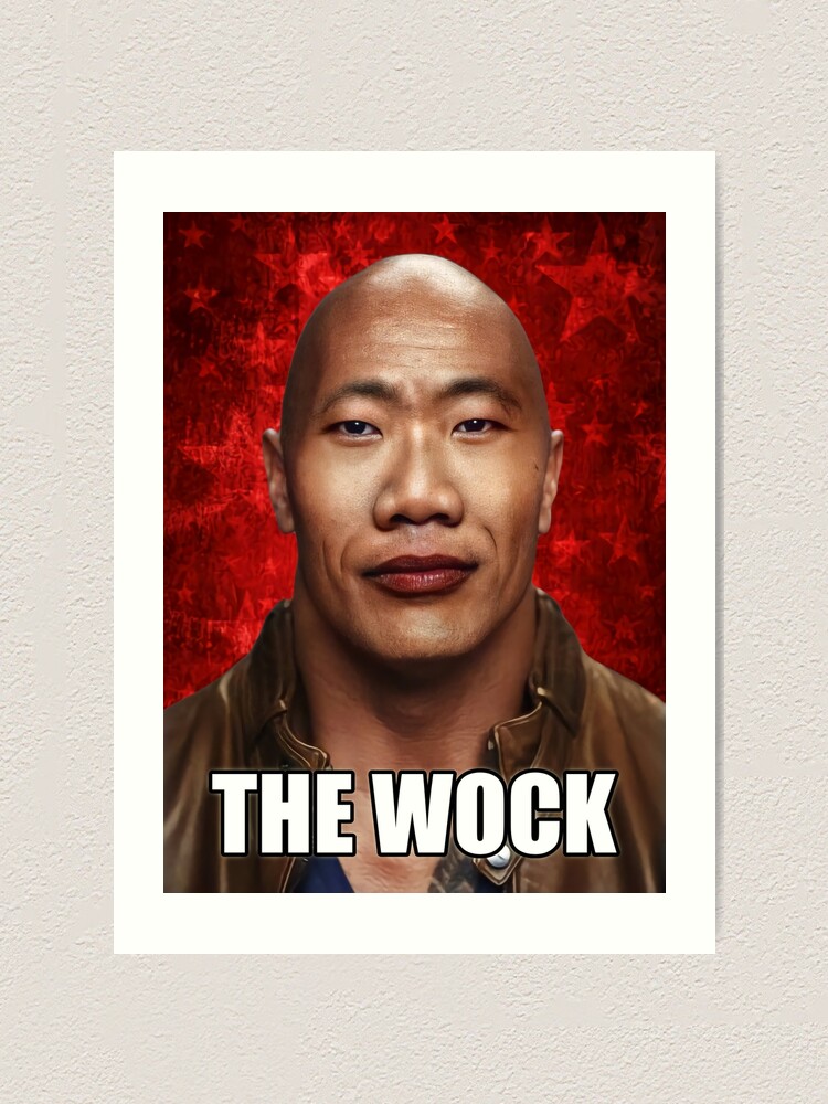 "HD The Wock Meme ( Dwayne the Wok Johnson / John Xina chinese social ...