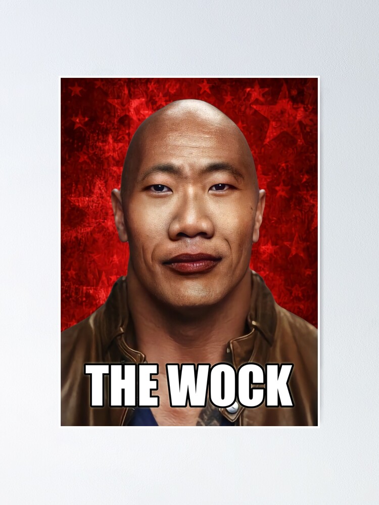 "HD The Wock Meme ( Dwayne the Wok Johnson / John Xina chinese social ...