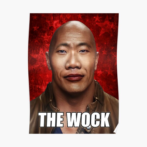 "HD The Wock Meme ( Dwayne the Wok Johnson / John Xina chinese social ...
