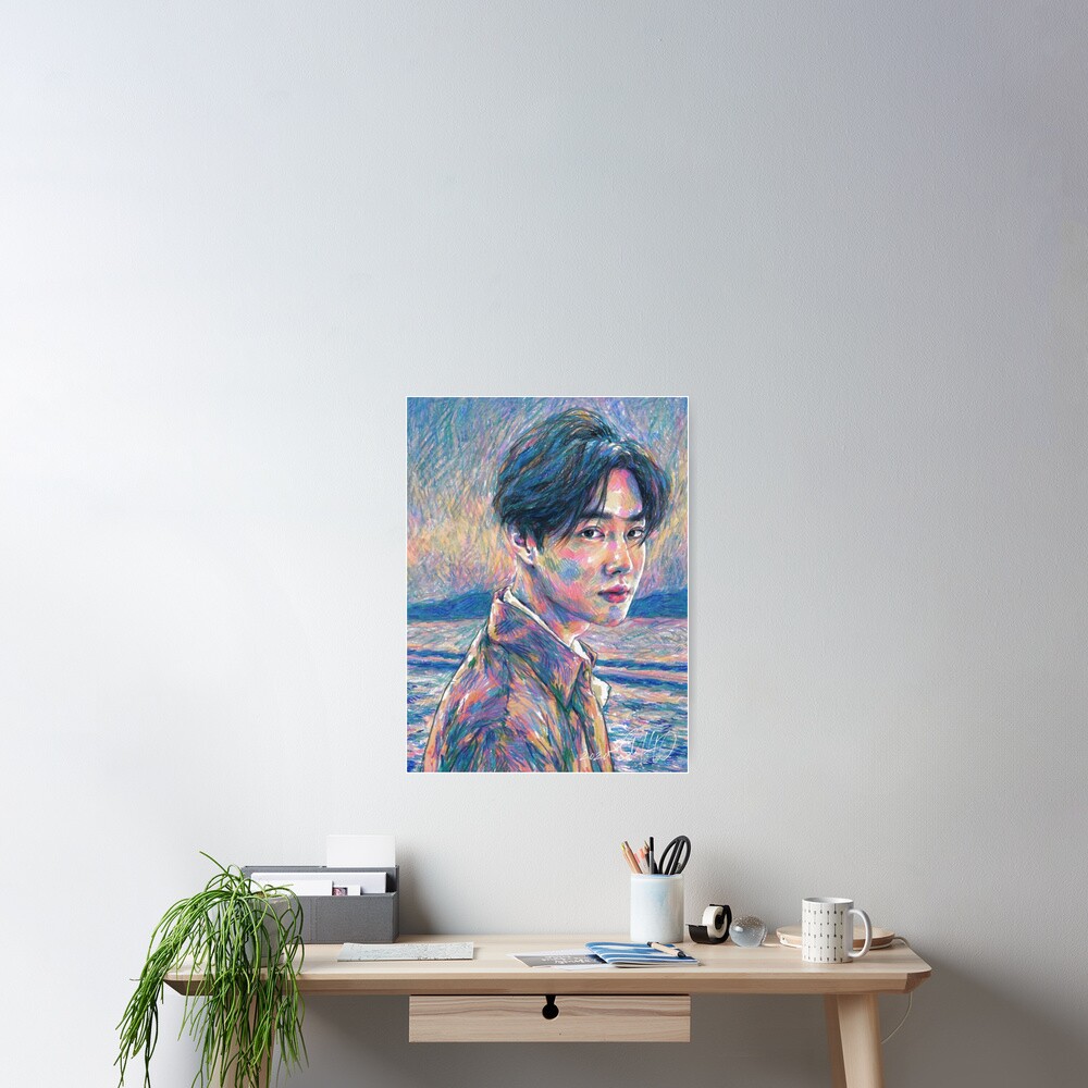 "Suho 'Self-Portrait'" Poster for Sale by Farah-FD | Redbubble