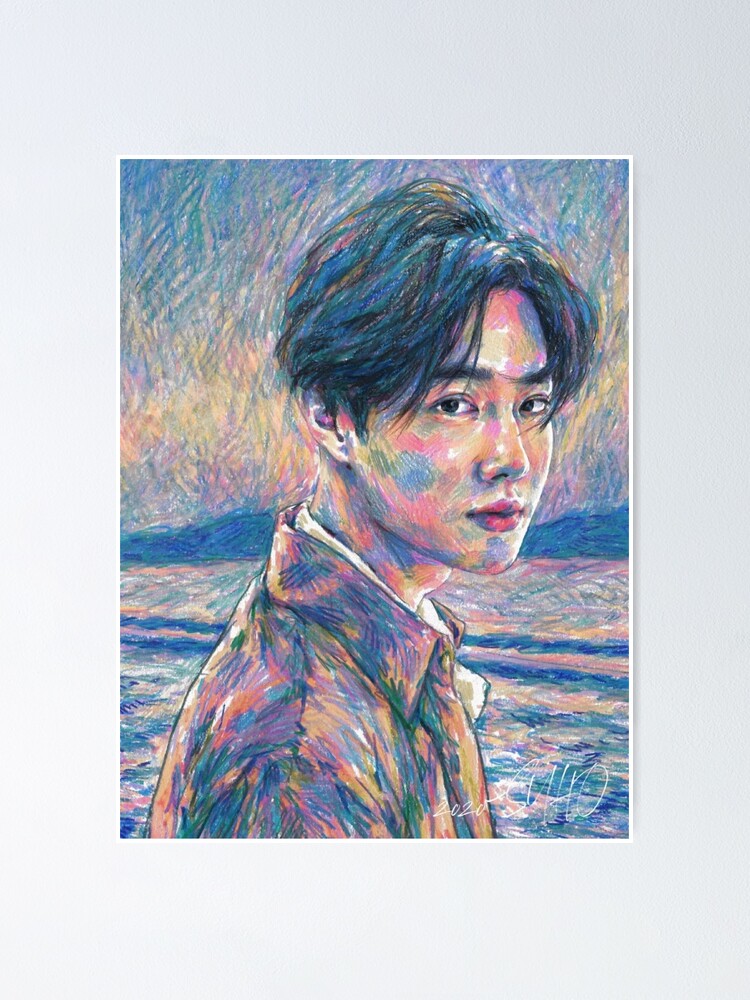 "Suho 'Self-Portrait'" Poster for Sale by Farah-FD | Redbubble
