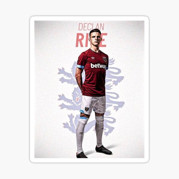 "Declan Rice" Sticker by Rantikurniasih | Redbubble