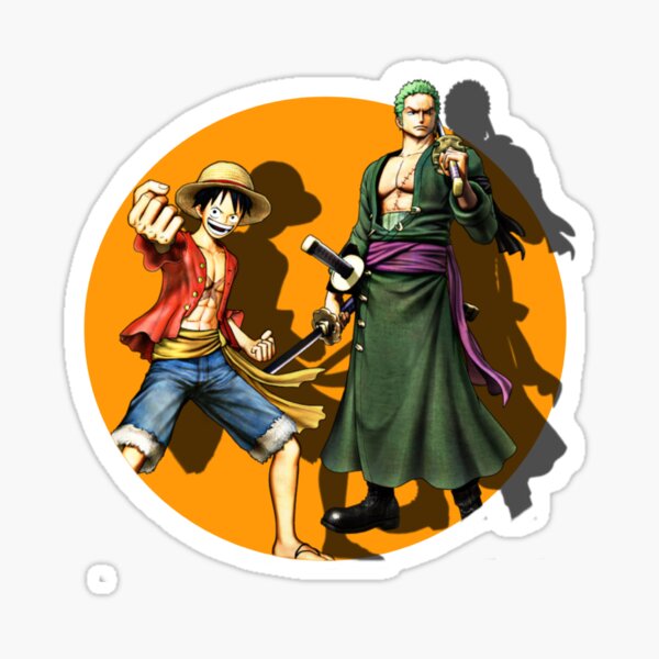 "Luffy the pirates" Sticker by Mariosketch | Redbubble