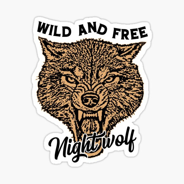 "wild and free" Sticker by DSBest | Redbubble