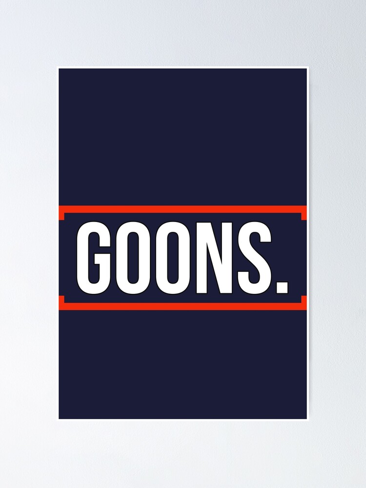 "GOONS. BAR" Poster for Sale by goonsquadLTD | Redbubble