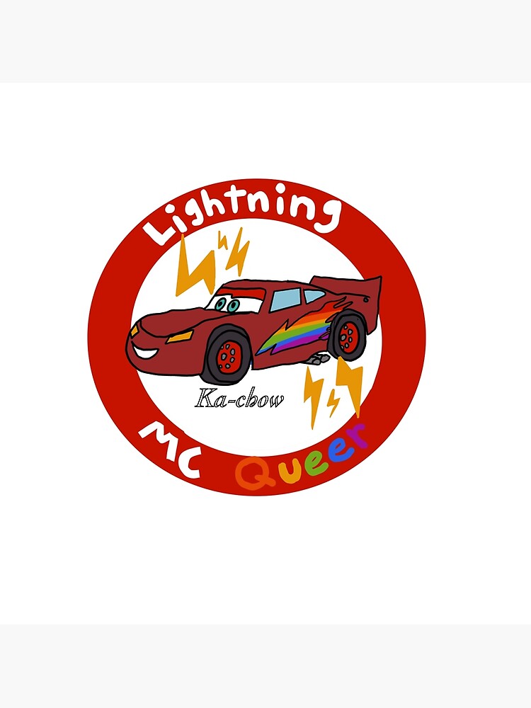 "Lightning McQueer " Poster for Sale by theradraptor | Redbubble