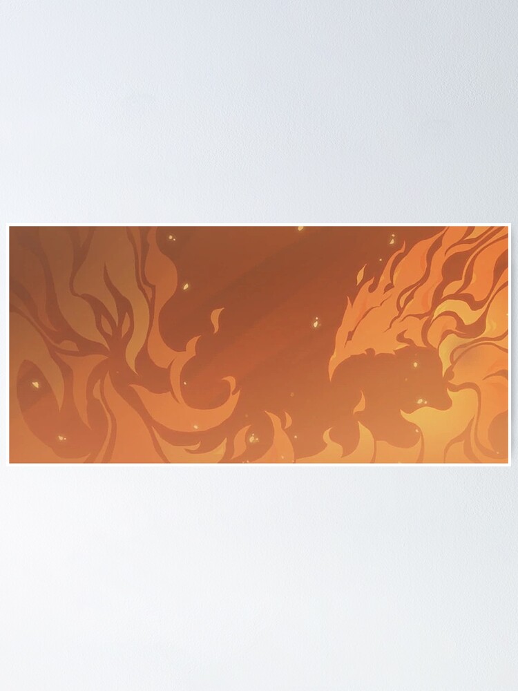 "Diluc Friendship NameCard" Poster for Sale by DailyDose92 | Redbubble