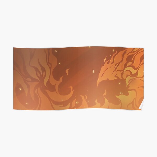 "Diluc Friendship NameCard" Poster for Sale by DailyDose92 | Redbubble